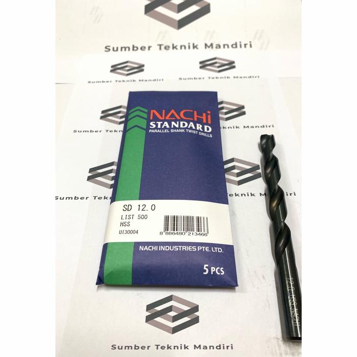 Jual NACHI 12 MM MATA BOR BESI HSS ASLI! - Jakarta Barat - Sumber Teknik Mandiri | Tokopedia