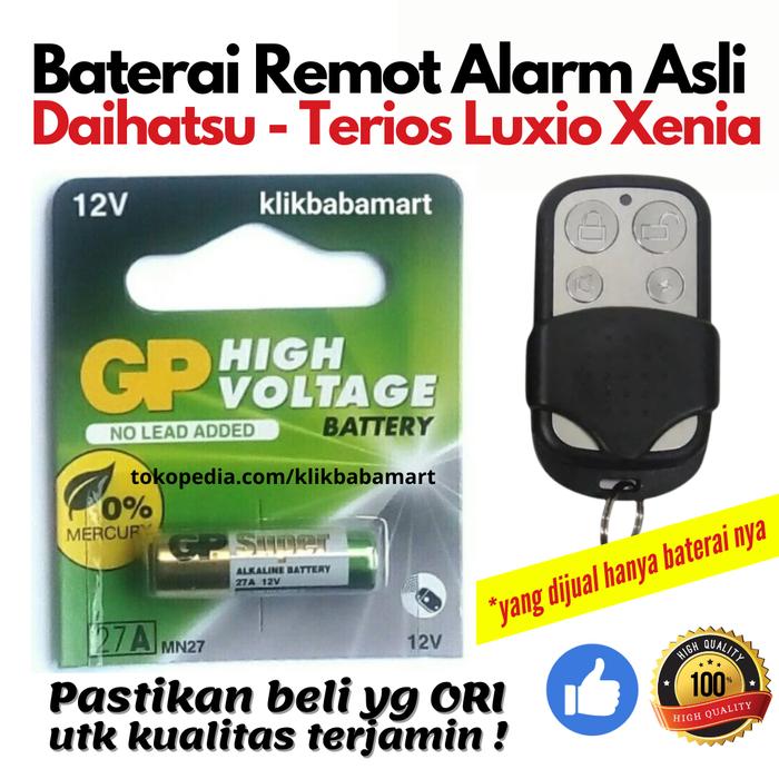 Jual BATERAI REMOT ALARM ASLI DAIHATSU TERIOS LUXIO XENIA BATTERY ...