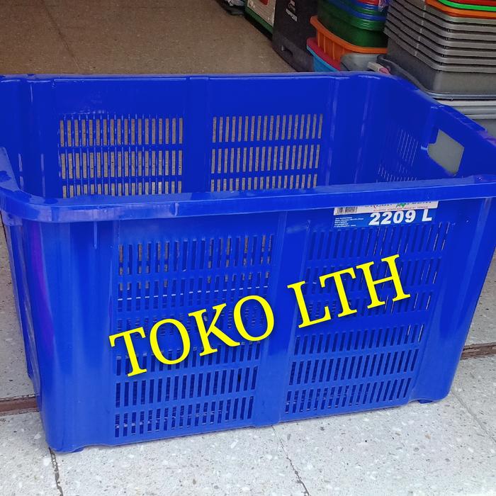 Jual CONTAINER KERANJANG INDUSTRI SERBAGUNA 2209L GREEN LEAF 2209 L ...