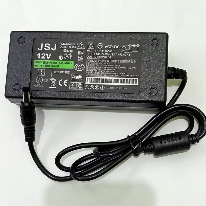 Jual adaptor JSJ 12volt 5amper - Jakarta Barat - DN ELEKTRONIK2 | Tokopedia