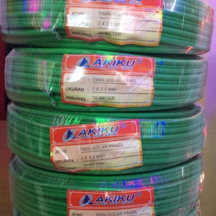 Jual KABEL SOLAR PANEL / PANEL SURYA TWIN SOLAR PANEL AKIKU 2X2,5MMX18M ...
