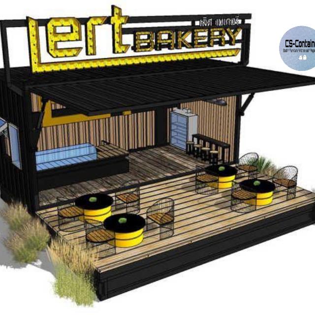 Jual booth kontainer cafe custom design #228 - Kab. Bandung - C ...
