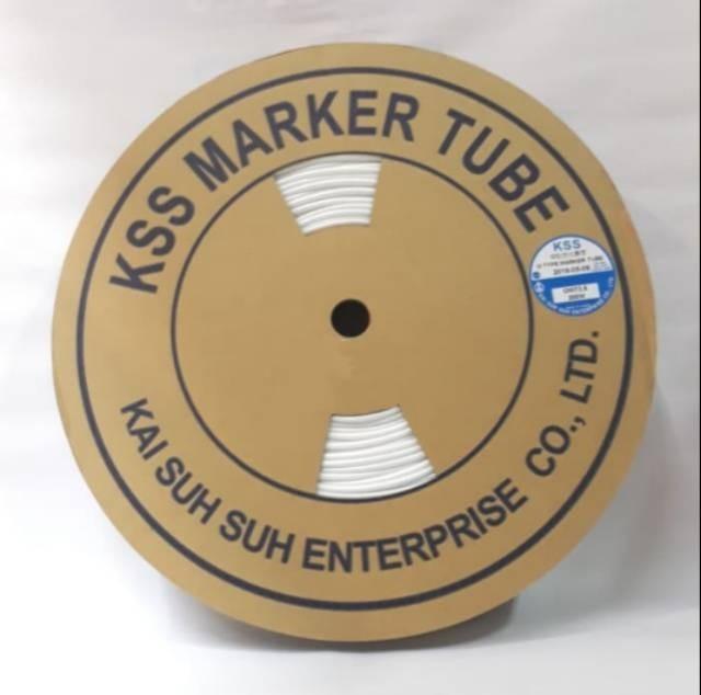 Jual Marker Tube KSS OMT 2.5 200Mtr / Roll Putih KABEL MARKER - Jakarta ...