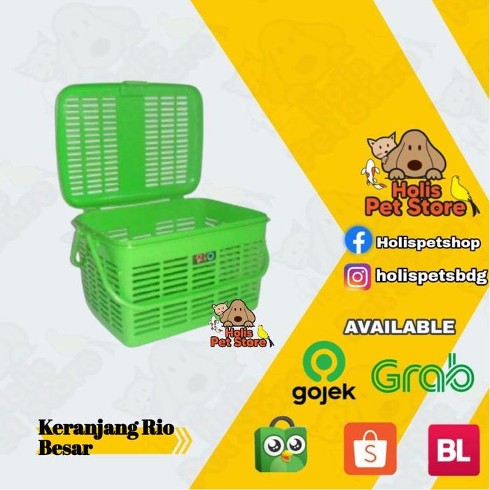 Jual Keranjang rio besar/polkadot - Kota Bandung - holis petshop ...