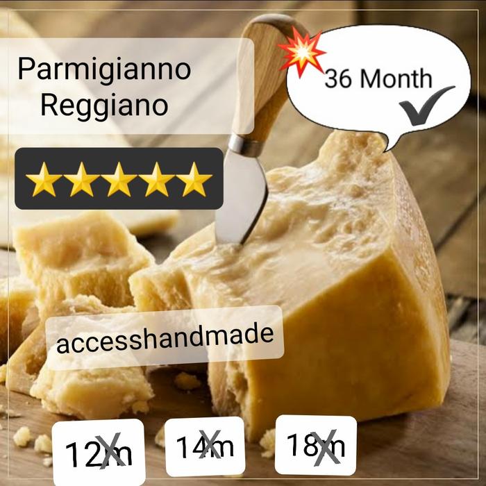 Promo Parmigiano Reggiano keju parmesan Italian hard cheese 1kg DOP 24m ...