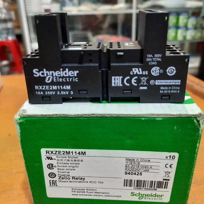 Jual SOKET RELAY RXZE2M114M SCHNEIDER - Jakarta Pusat - Kim Electricc | Tokopedia
