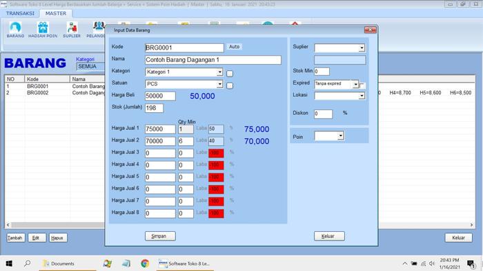Jual Software Toko Harga Bertingkat ATOKO Program Aplikasi Kasir Original - Kab. Kediri ...