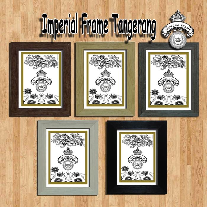 Jual BINGKAI/FIGURA FOTO SERAT KAYU UKIR UKURAN 10R (20X25 CM) - LIGNA ...