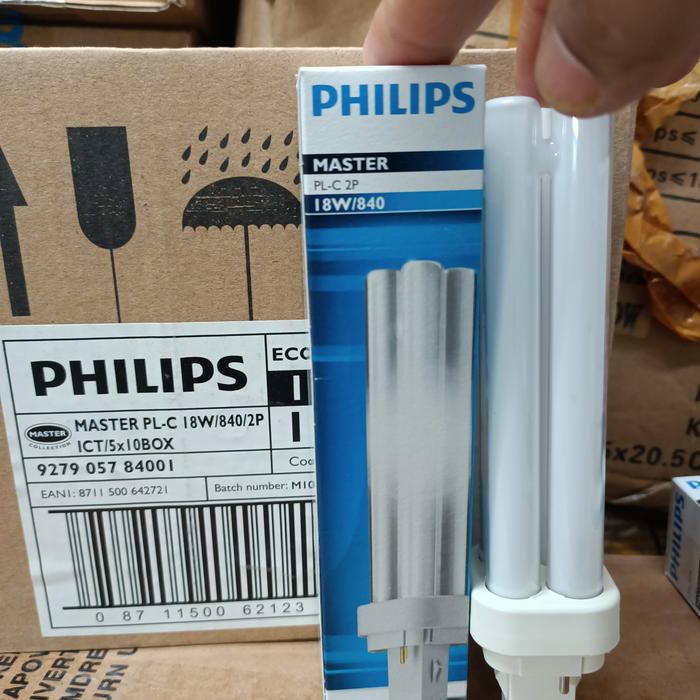 Jual Lampu PLC 18 Watt/840 2 Pin Philips - Jakarta Pusat - Herna electric | Tokopedia