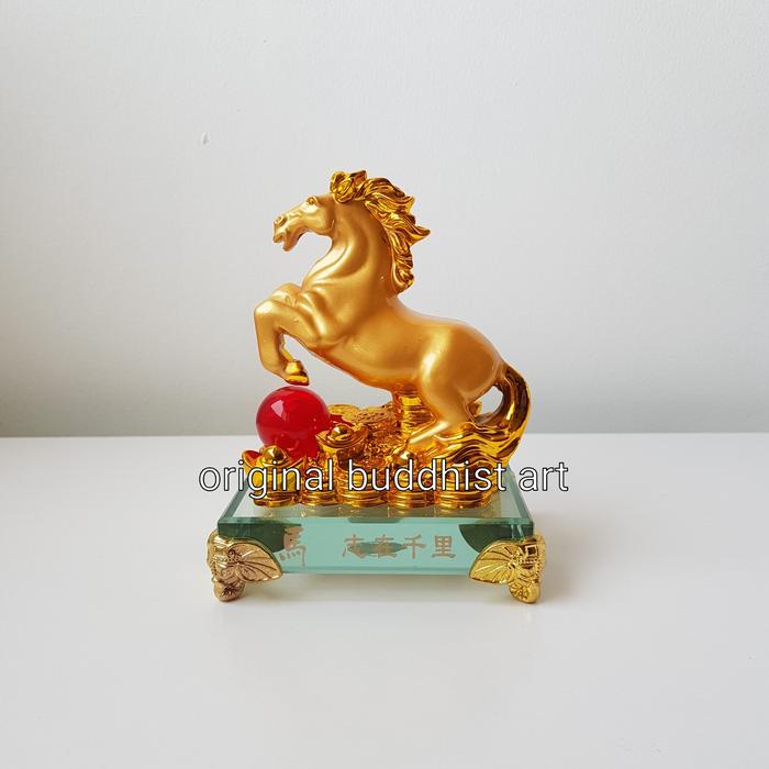 Jual patung shio kuda emas import - Jakarta Barat - original buddhist ...