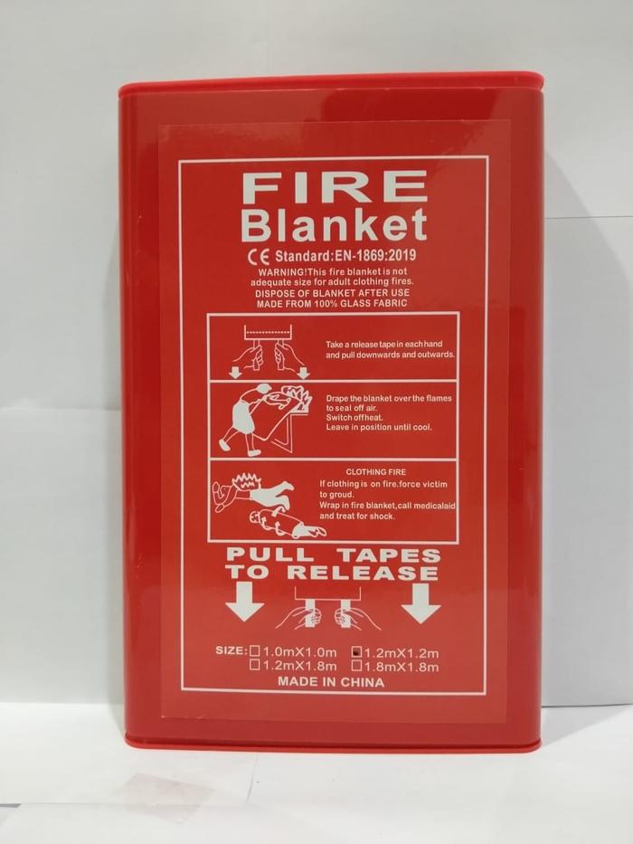 Jual Selimut Pemadam Api 1.2 x 1.2 m - Fire Blanket - Jakarta Barat ...