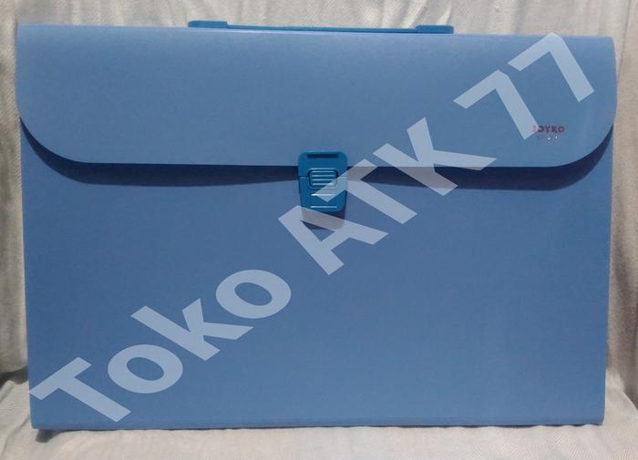 Jual Map Sekat Banyak Expanding File F4 Folio Joyko Ef-2f4 Ready Stock - Biru Di Seller Velvet ...