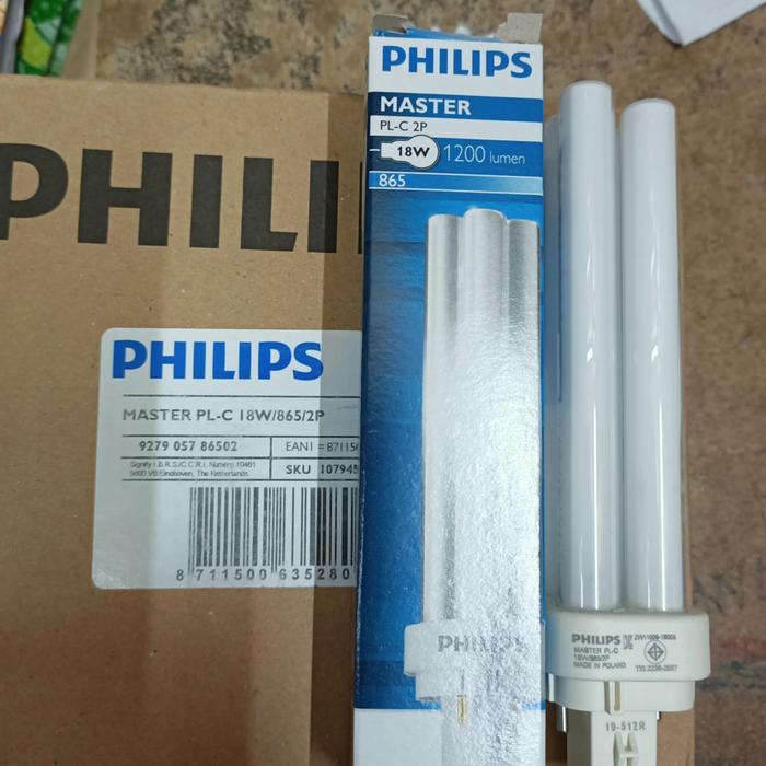 Jual Lampu PLC 18 Watt/865 2 Pin Philips - Jakarta Pusat - Herna ...
