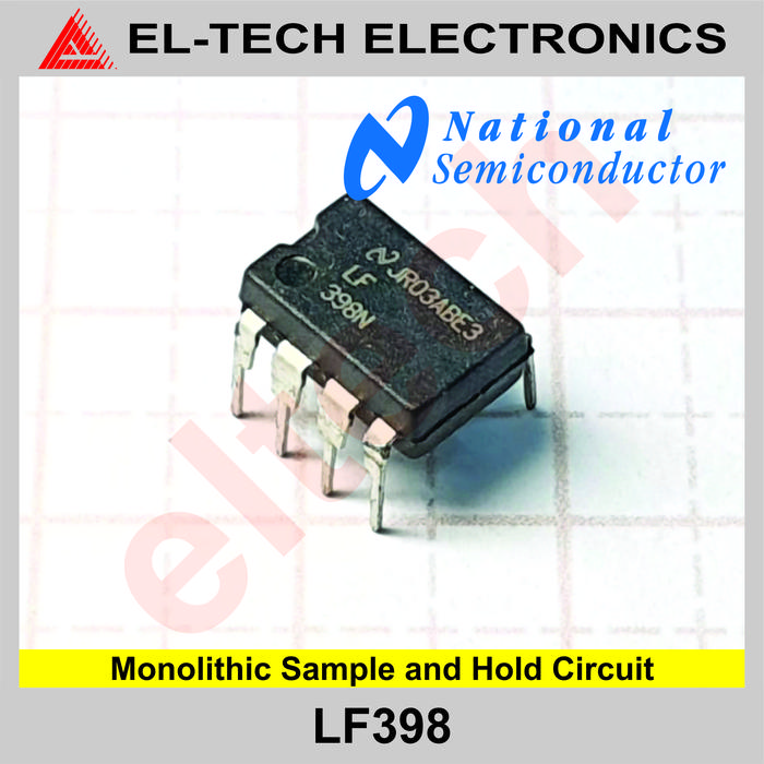 Jual LF398 LF 398 Monolithic Sample and Hold Circuit - Kota Surabaya ...