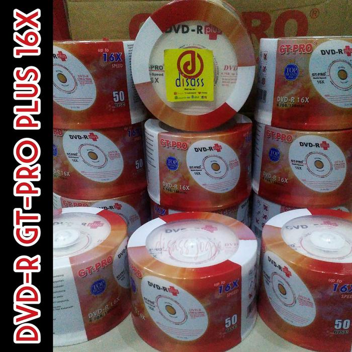 Jual DVD-R GT-PRO PLUS 16X-BEST SELLER DVD R PLUS-DISASS JOGJA - Kota Yogyakarta - Disass ...