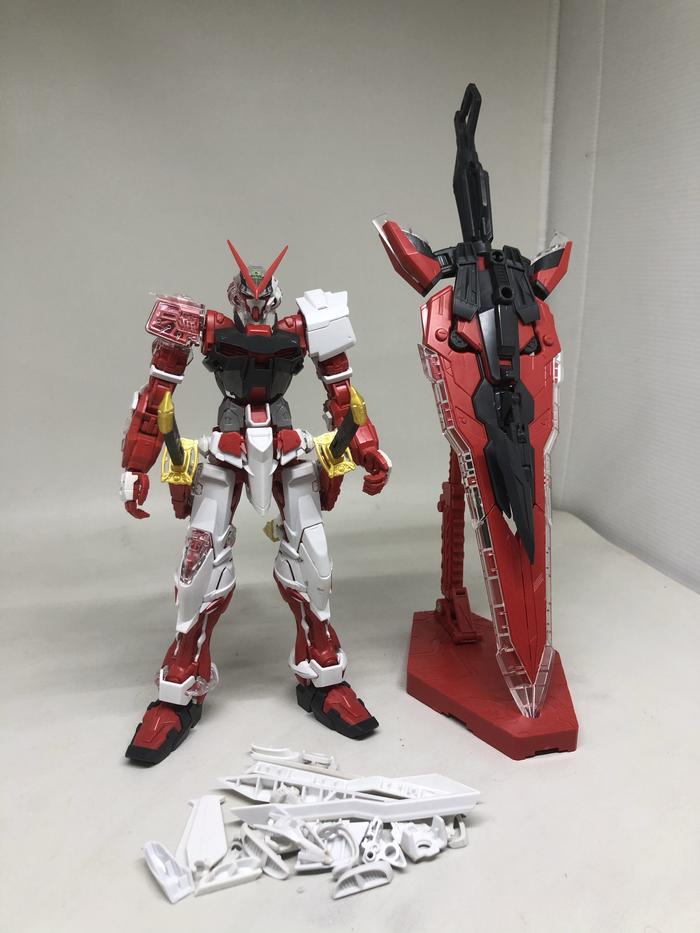 Jual (Bandai) MG 1/100 Astray Red Frame kai + Clear Parts - Kota ...