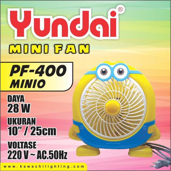 Jual KIPAS ANGIN KARAKTER MINION YUNDAI PF-400 / PF400 ( 10 Inch ) - Jakarta Utara - Central ...