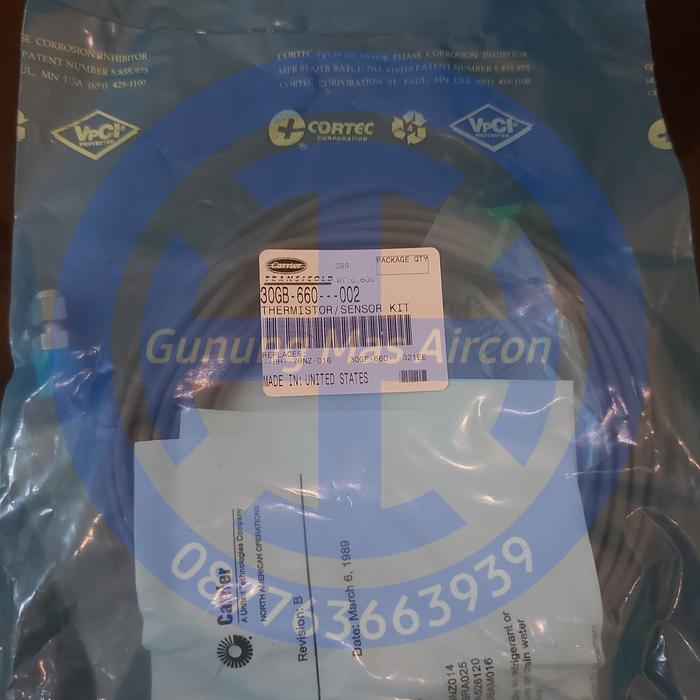 Jual 30GB660002 Thermistor Temperatur Sensor Chiller Carrier 30GB ...
