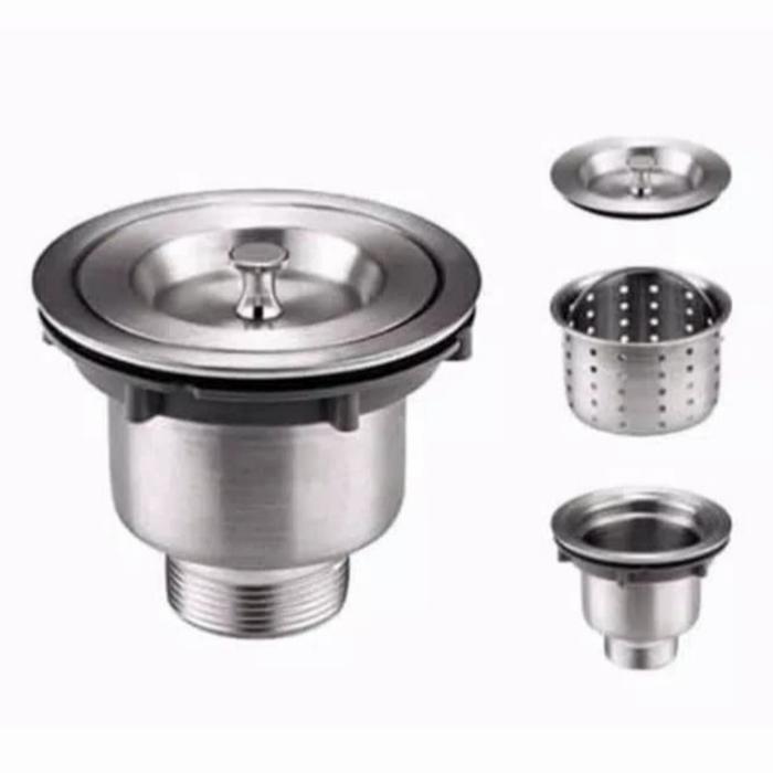 Jual Afur Sink Full Stainless SUS 304 / Afur BCP / Saringan Kichen Sink ...