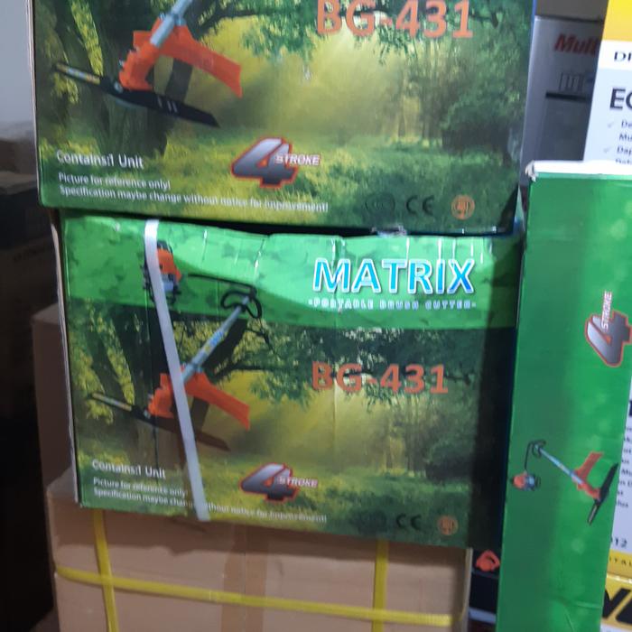 Jual MATRIX BG-431 Potong Rumput 4 Tak Mesin Potong Rumput Alat Komplit ...