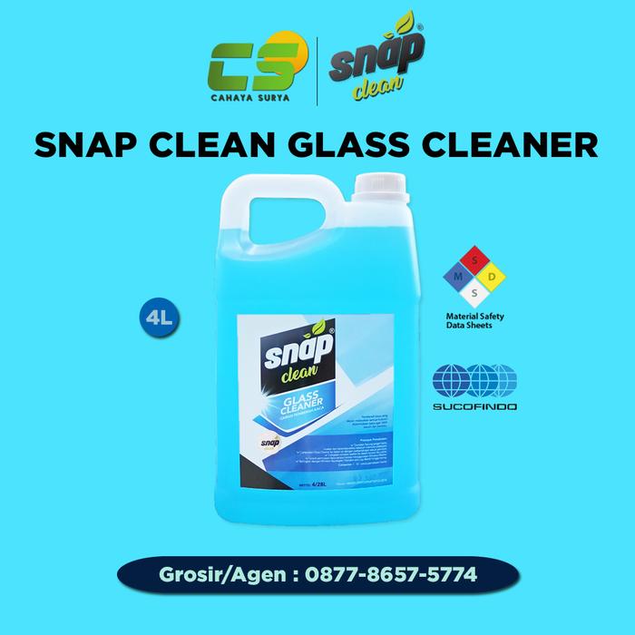 Jual Snap Clean - Glass Cleaner (Sabun Pembersih Kaca) Murah ...