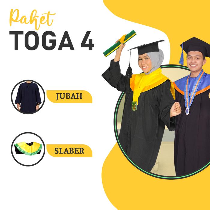 Promo PAKET HEMAT TOGA WISUDA / ATRIBUT TOGA WISUDA/PERLENGKAPAN TOGA ...