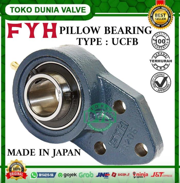 Jual FYH PILLOW BLOCK BEARING TYPE UCFB 207 MAX BORE 35mm - Jakarta Pusat - Toko Dunia Valve ...