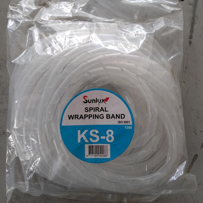 Jual Spiral Wrapping Band/ Kabel Spiral KS 8 Merk Sunlux - Jakarta Pusat - Mitra Jaya 833 ...