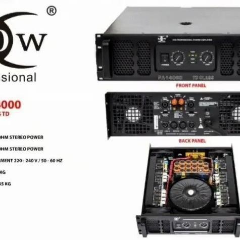 Jual Power amplifier RDW FA14000 class TD 3600watt FA 14000 ORIGINAL ...