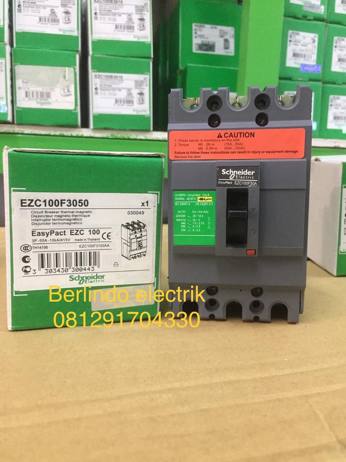 Jual MCCB Schneider EasyPact EZC100F 3P 15A 20A 25A 30A 40A 50A - Jakarta Pusat - Berlindo ...