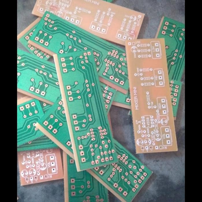 Jual pcb penguat mic mini mixer 4558 - Kab. Kediri - LusanaElektro ...