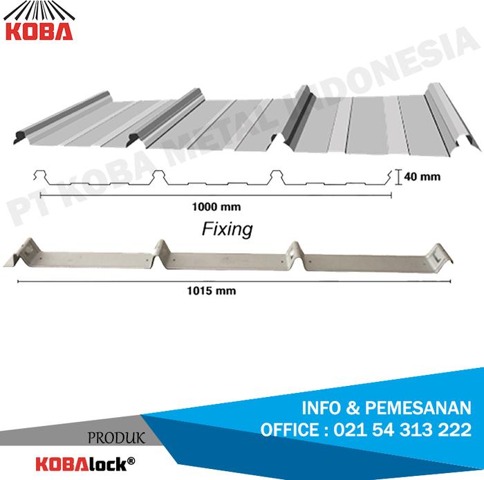 Jual ATAP KOBALOCK® 1000 MM ZINCALUM BLUESCOPE - Kab. Tangerang - PT ...