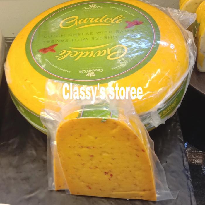 Jual Cheese gouda with Chilli/Grand'Or gardeli/keju gouda potongan 200 ...