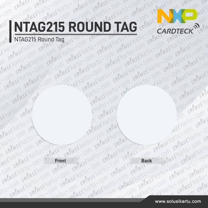 Jual RFID NTAG215 NFC TAG PROGRAMMABLE ROUND TAG NXP CHIP 13.56MHz NTAG 215 - Kab. Tangerang ...