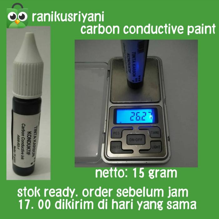 Jual Tinta Karbon Konduktif 15 Gr Pena Conductive Ink Penyambung Jalur Pcb Di Seller Velvet ...