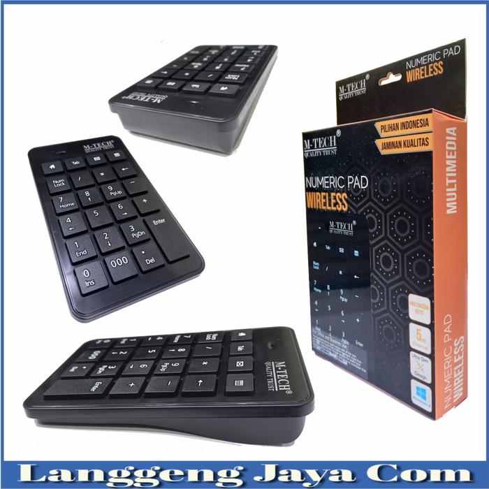 Jual Keyboard Numeric Wireless Mtech Di Seller Sweet Shop - Cengkareng Timur, Kota Jakarta Barat ...