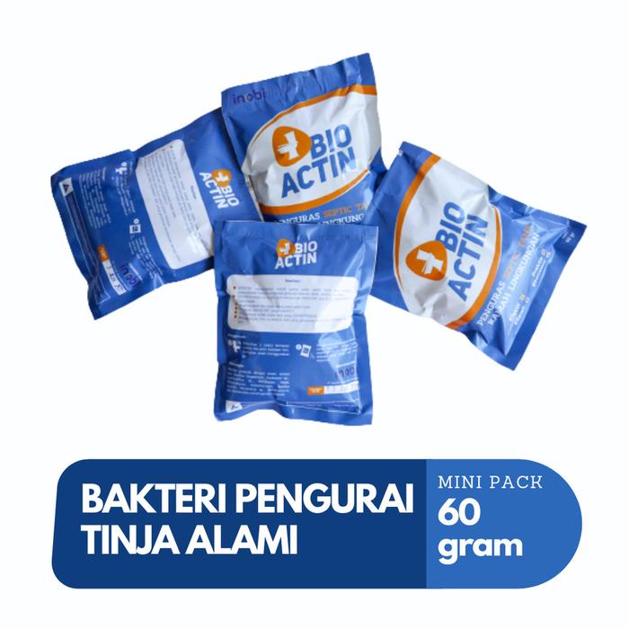 Jual Bakteri Pengurai Tinja Alami BIOACTIN Kemasan 60 gram - Kota ...