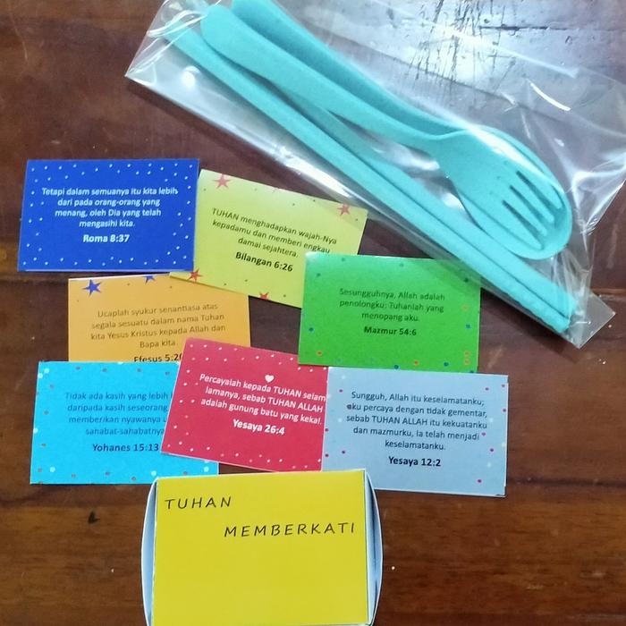 Jual 100 Kartu Ayat Alkitab Di Seller Noelle Cengkareng Timur Kota Jakarta Barat Blibli