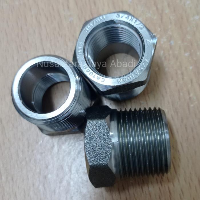 Jual Bushing/Vlok Ring/Vring Besi A105 3000 psi 3/4 x 1/2 " inchi ...