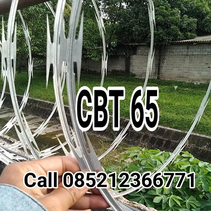 Jual Kawat Duri Silet CBT 65/ Razor Wire Harga Promo - Kab. Tangerang ...