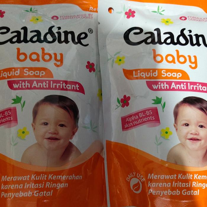 Jual Caladine Sabun Mandi Baby Liquid Soap Anti Iritasi 210ML Refill ...