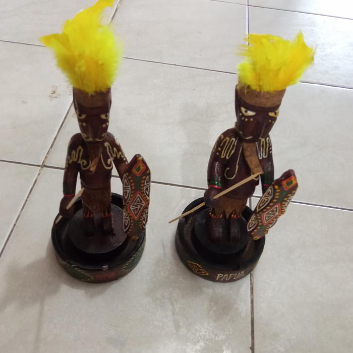 Jual patung/pajangan khas papua - Kab. Sorong - Toko oleh2 khas papua ...
