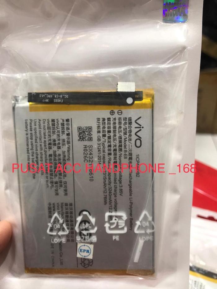 Jual BATERAI ORIGINAL 100% VIVO Y71 B-E1 BE1 BATTERY ORI HP - Jakarta ...