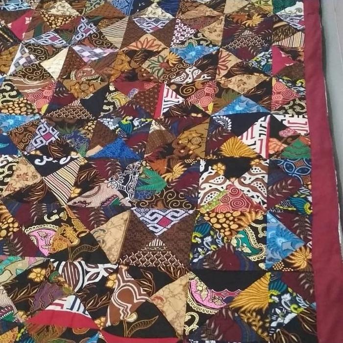 Jual selimut perca batik segitiga ukuran 120cm×200cm - Kab. Magelang ...