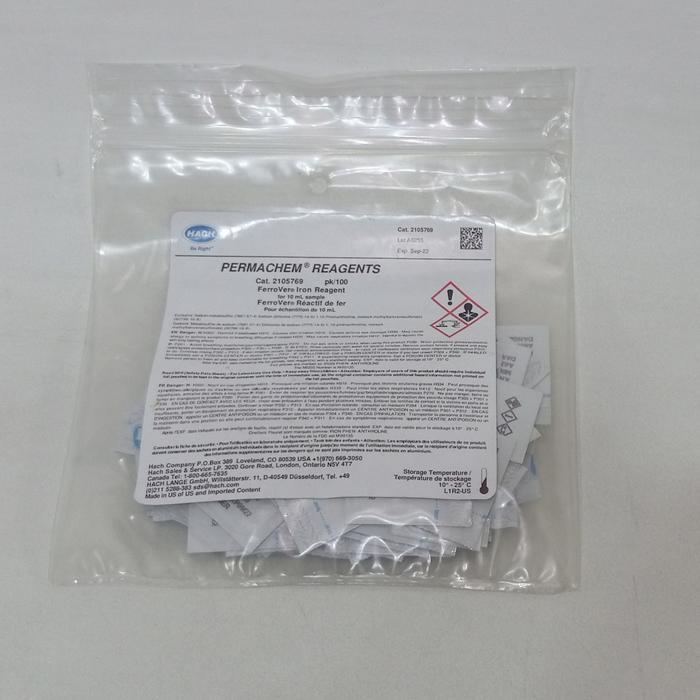 Jual FerroVer Iron Reagent Reagent PP, 10 mL,pkg/100 P/N # 2105769 ...