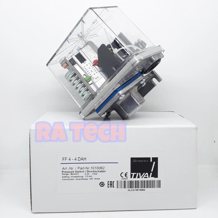 Jual Pressure Switch TIVAL FF4-4DAH - Kota Tangerang - RA Tech | Tokopedia
