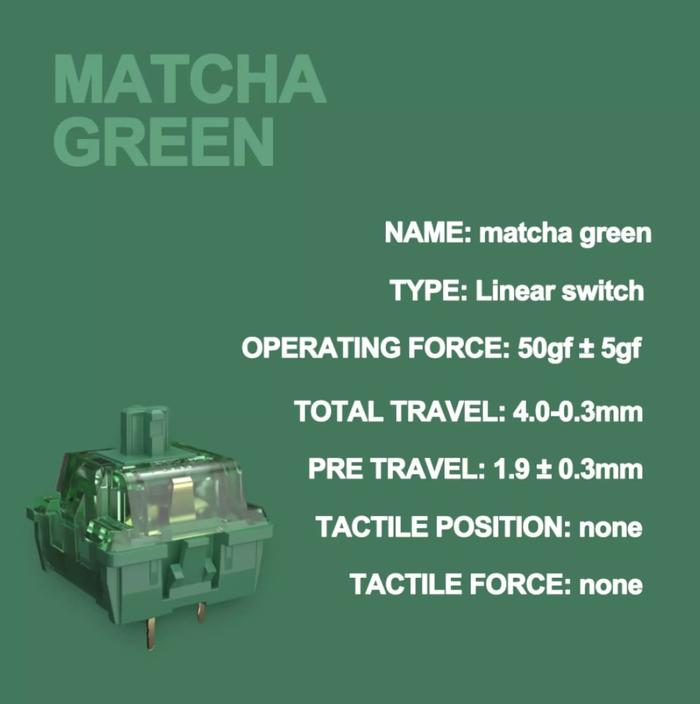Jual AKKO CS Custom Series 3 Pin RGB SMD Mechanical Switch - GREEN ...