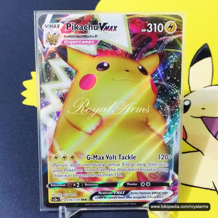 Pikachu Pokemon Card Vmax - Infoupdate.org