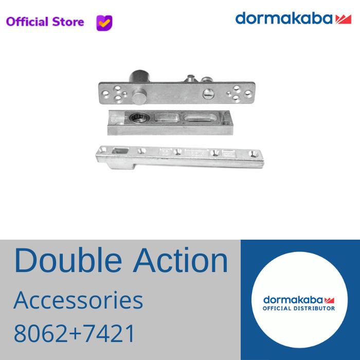 Promo Dorma Top Pivot 8062 + Bottom Strap 7421 dormakaba double action ...
