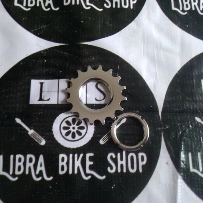 Jual COG FIXIE 16T INCLUDE LOCK RING CHROME - Jakarta Selatan - LBS On ...